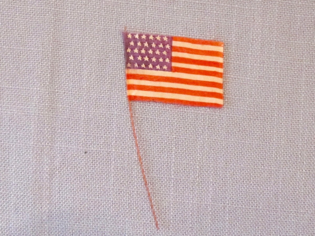 30 Star Patriotic American Flag | J. Mountain Antiques