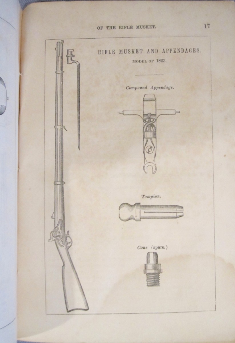 Manual For Rifled Musket, Model 1863 | J. Mountain Antiques