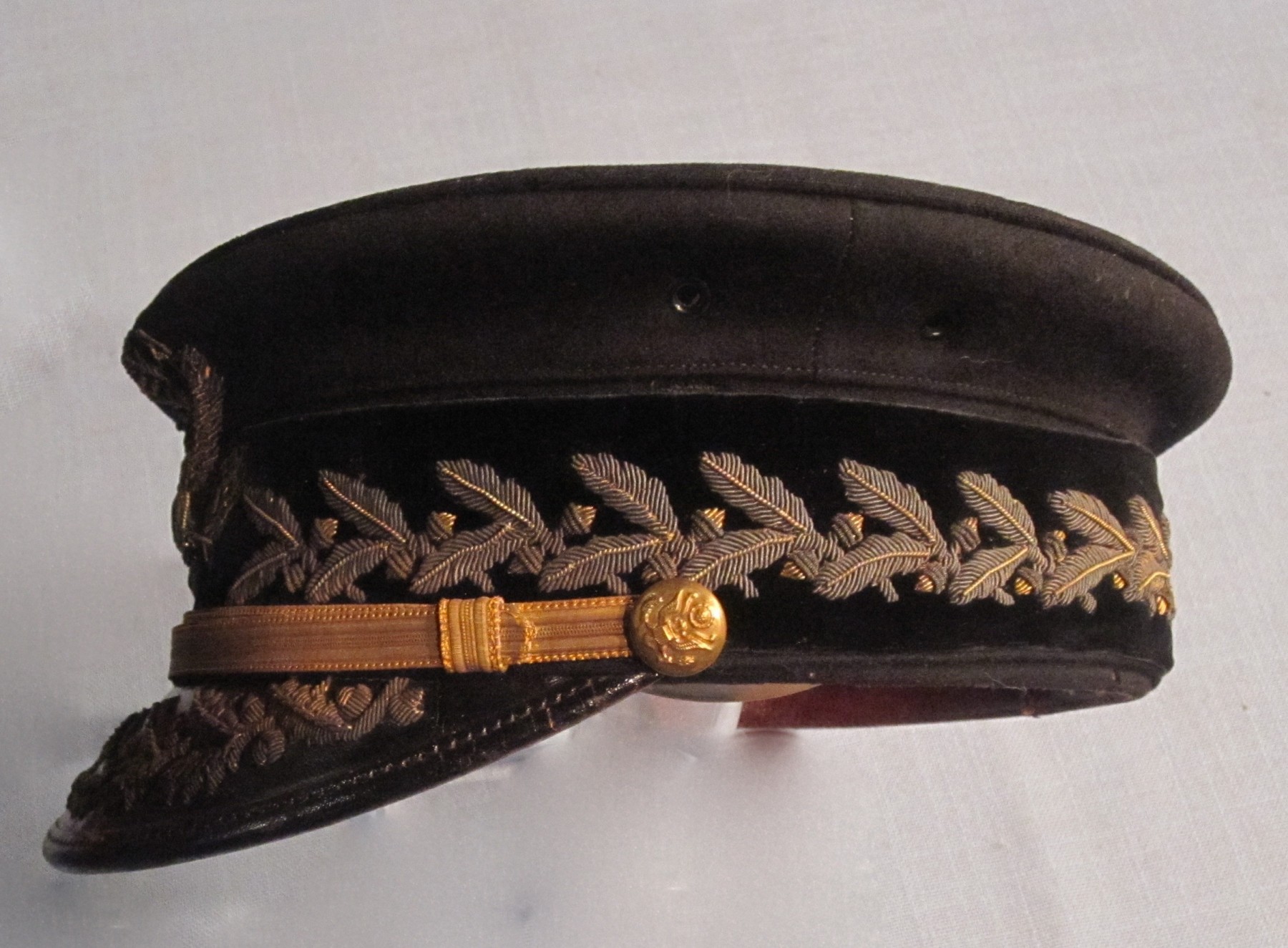 1902 GENERAL OFFICERS FULL DRESS HAT | J. Mountain Antiques