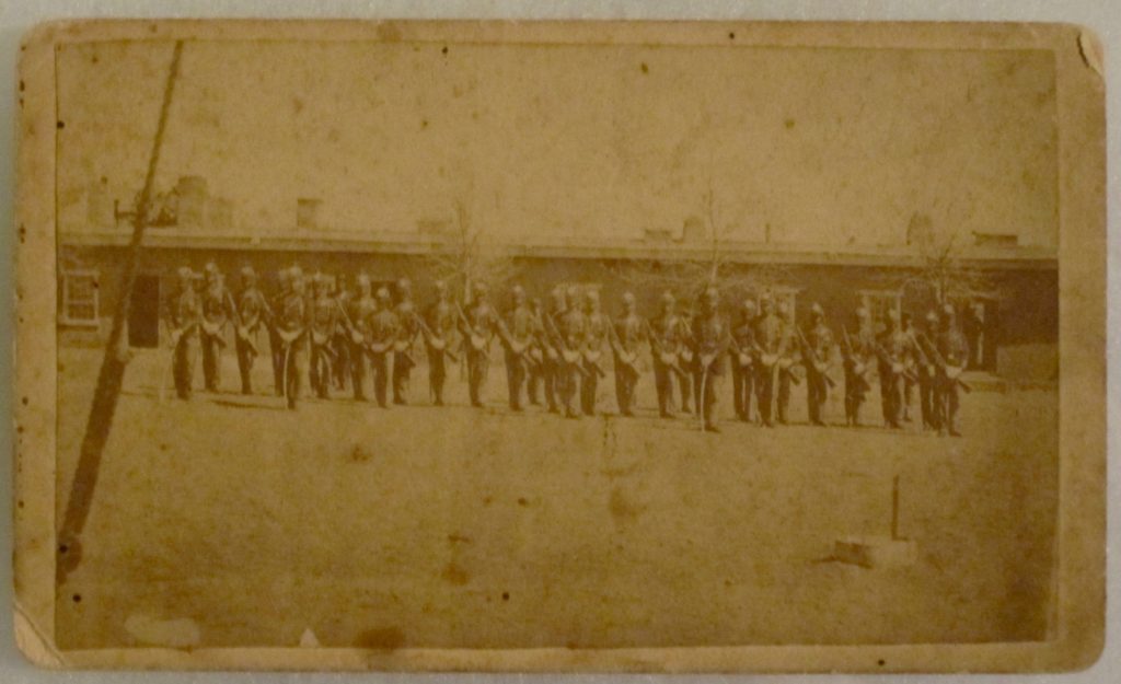 CDV of Buffalo Soldiers of 9th Cav. | J. Mountain Antiques