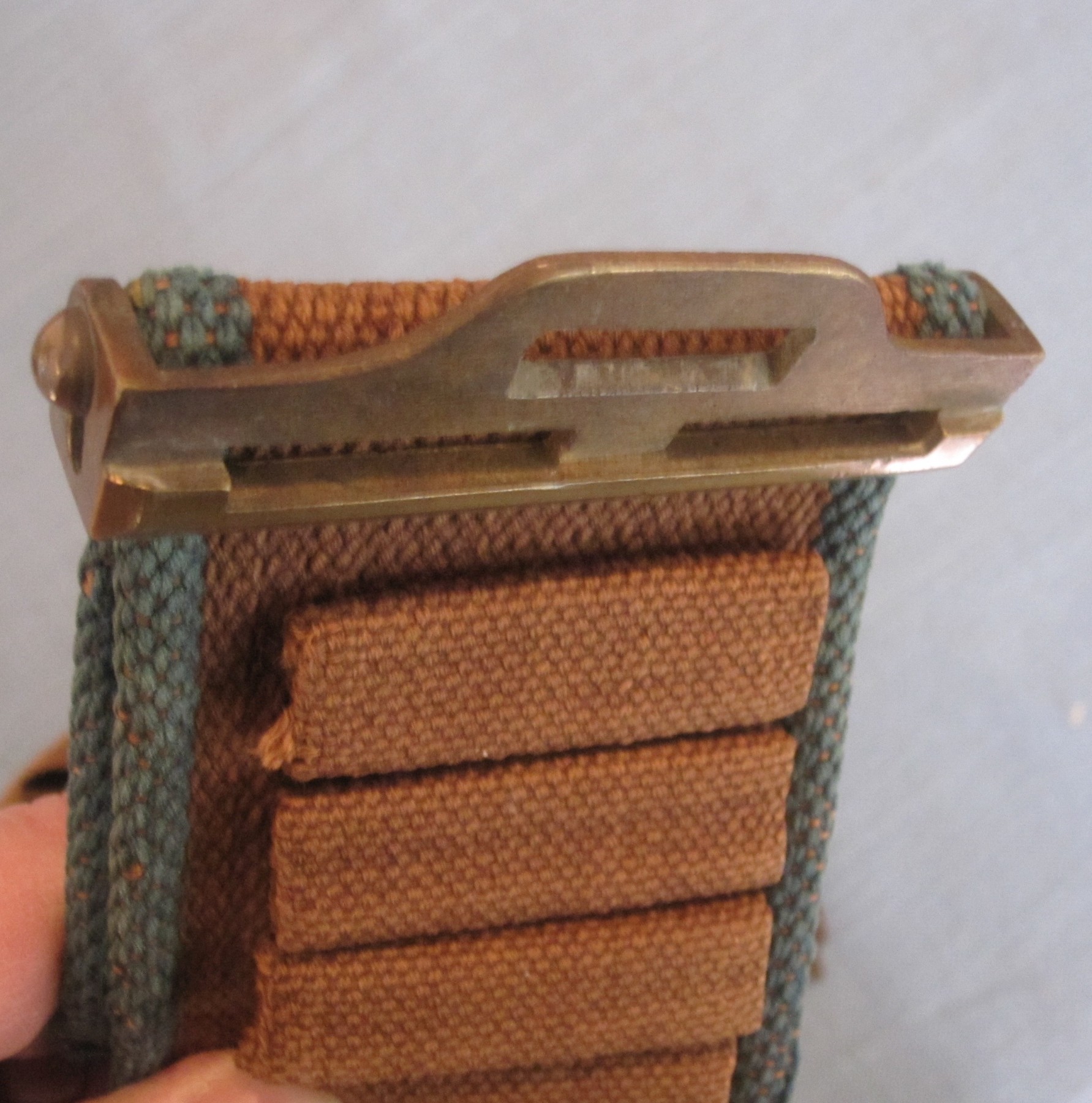 1st Pattern Mills Belt-1880 Plate | J. Mountain Antiques