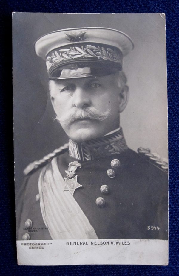 RPPC of General Nelson A. Miles – SOLD | J. Mountain Antiques