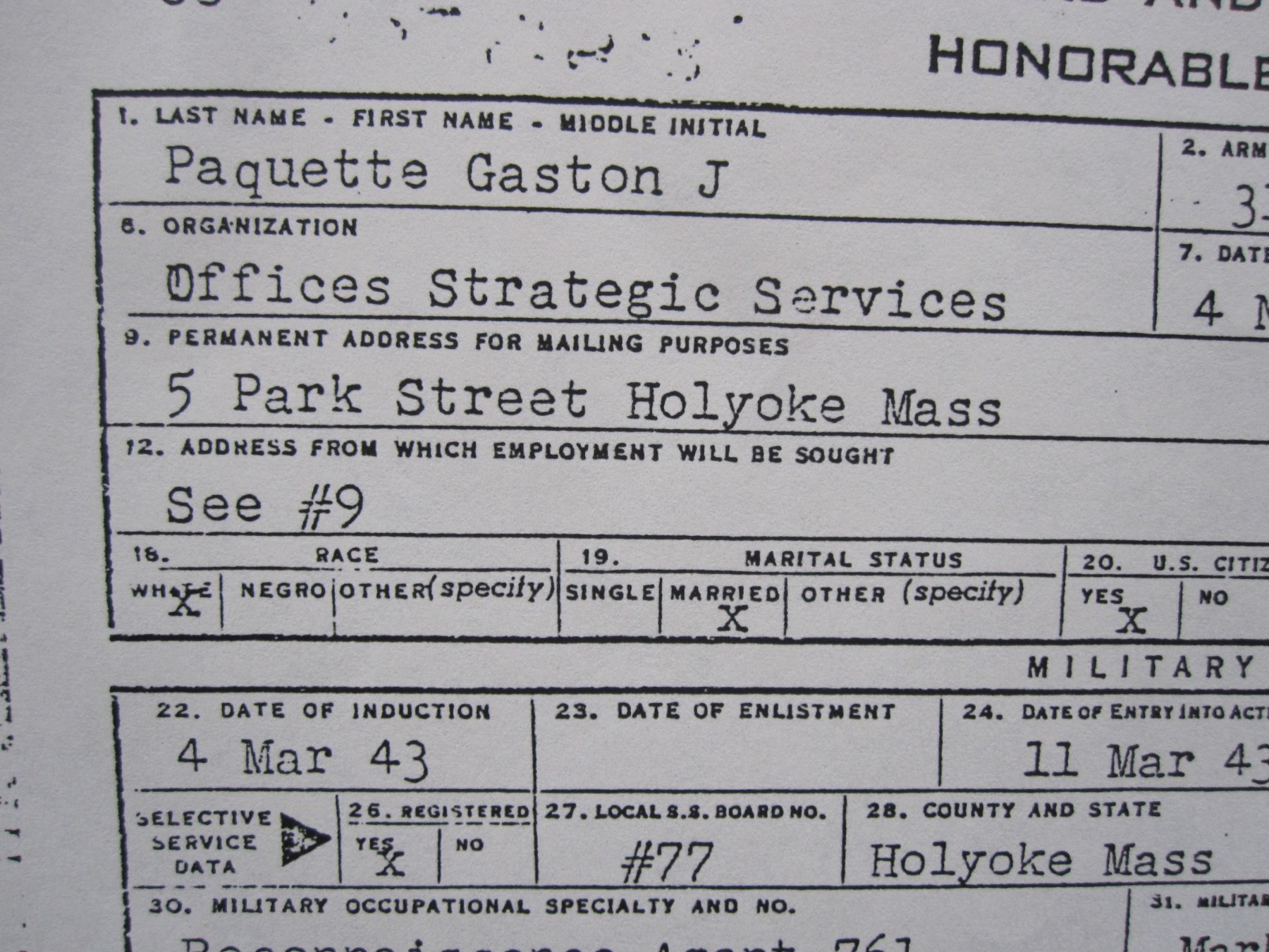 Identified Grouping for an OSS Agent | J. Mountain Antiques