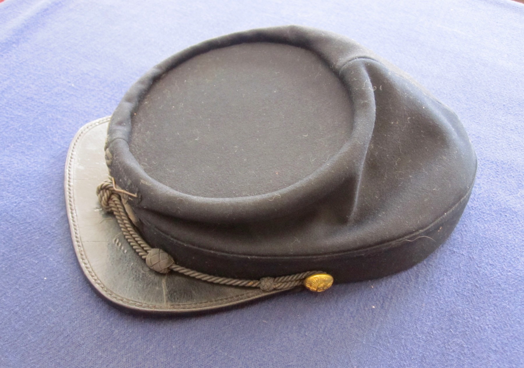 U.S. 22nd Infantry Officer's Forage Cap | J. Mountain Antiques