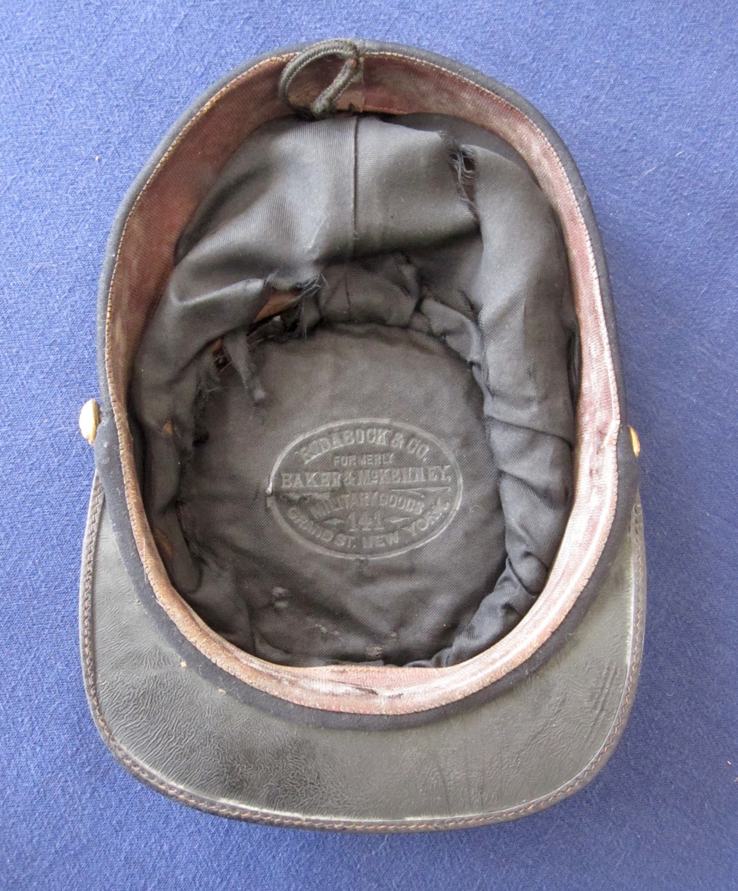 U.S. 22nd Infantry Officer's Forage Cap | J. Mountain Antiques