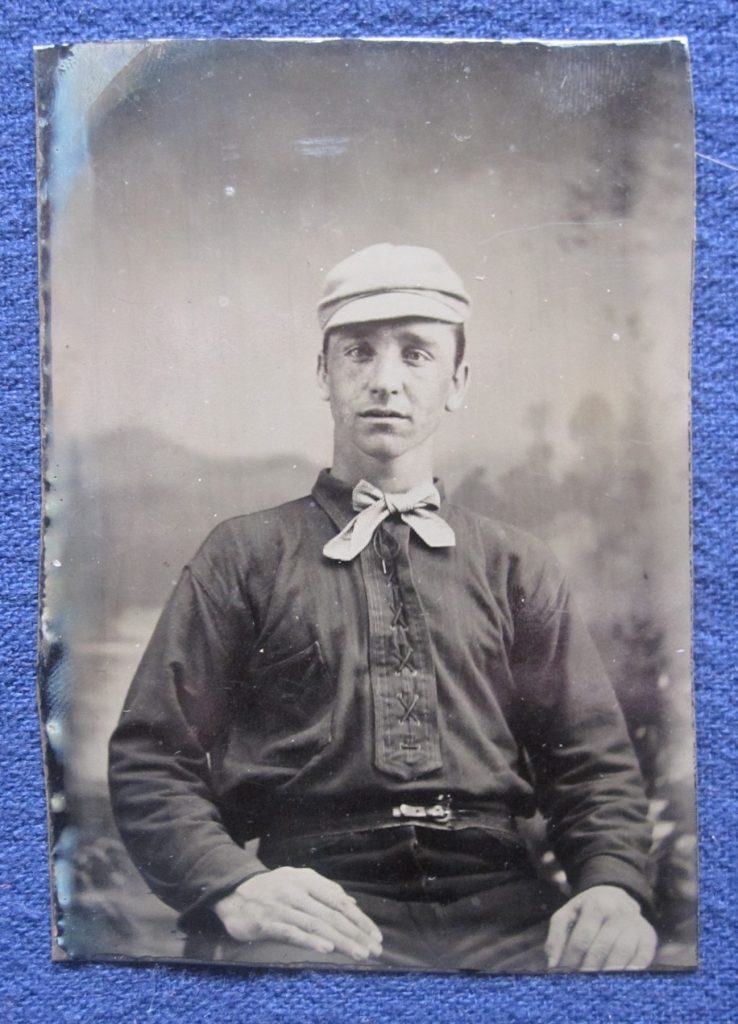 Tintype of a Baseball Player In Uniform, Circa 1870’s – SOLD | J ...