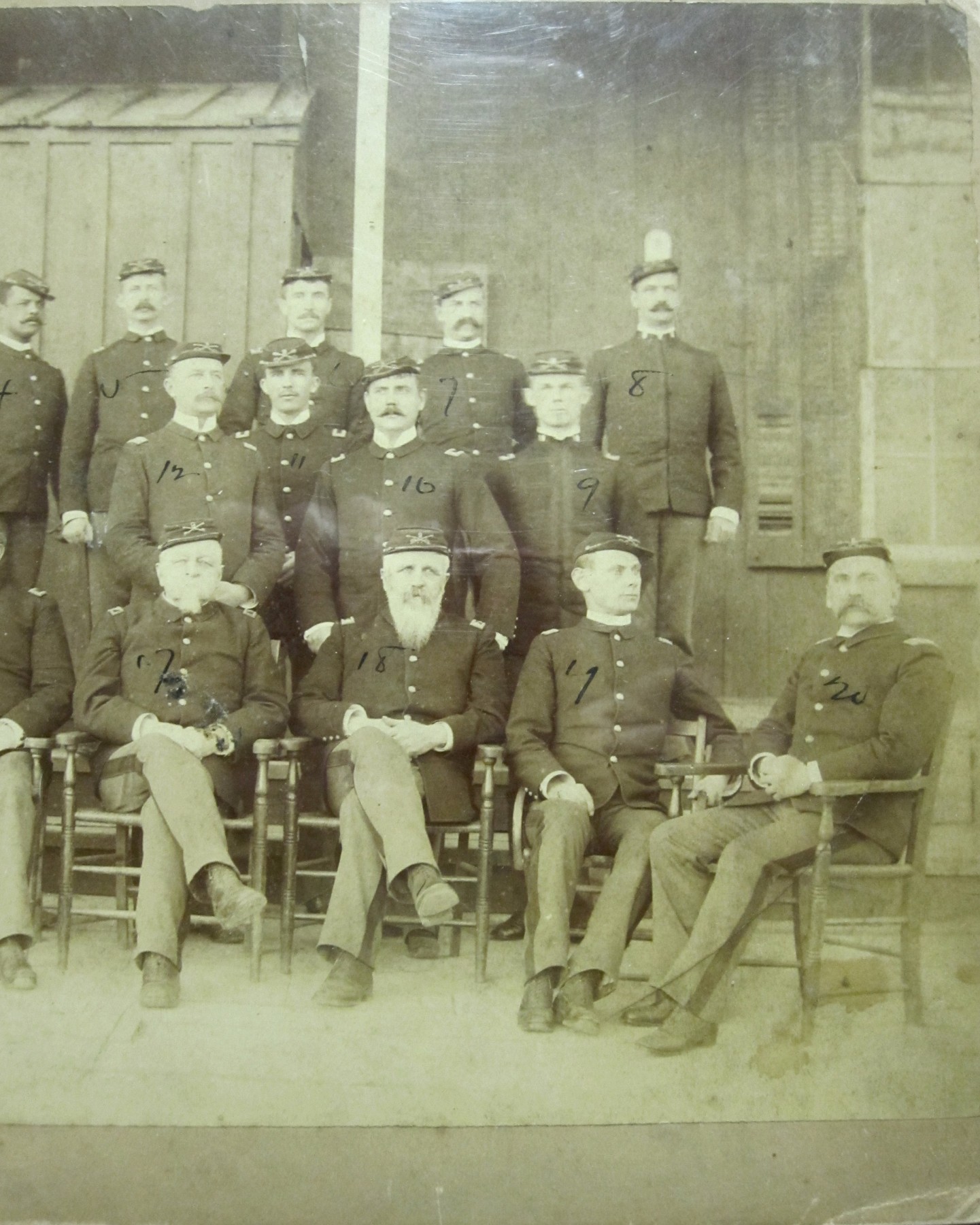 Super Photo-9th U.S. Cavalry Officers | J. Mountain Antiques