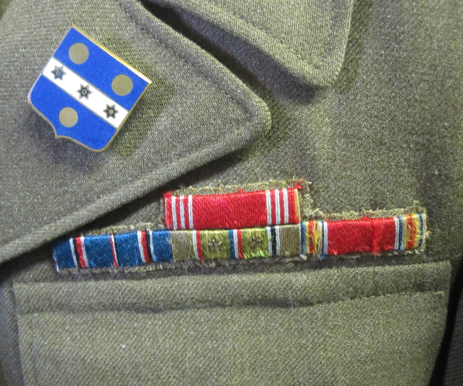 WWII "Ike" Jacket, 333rd Engineers | J. Mountain Antiques