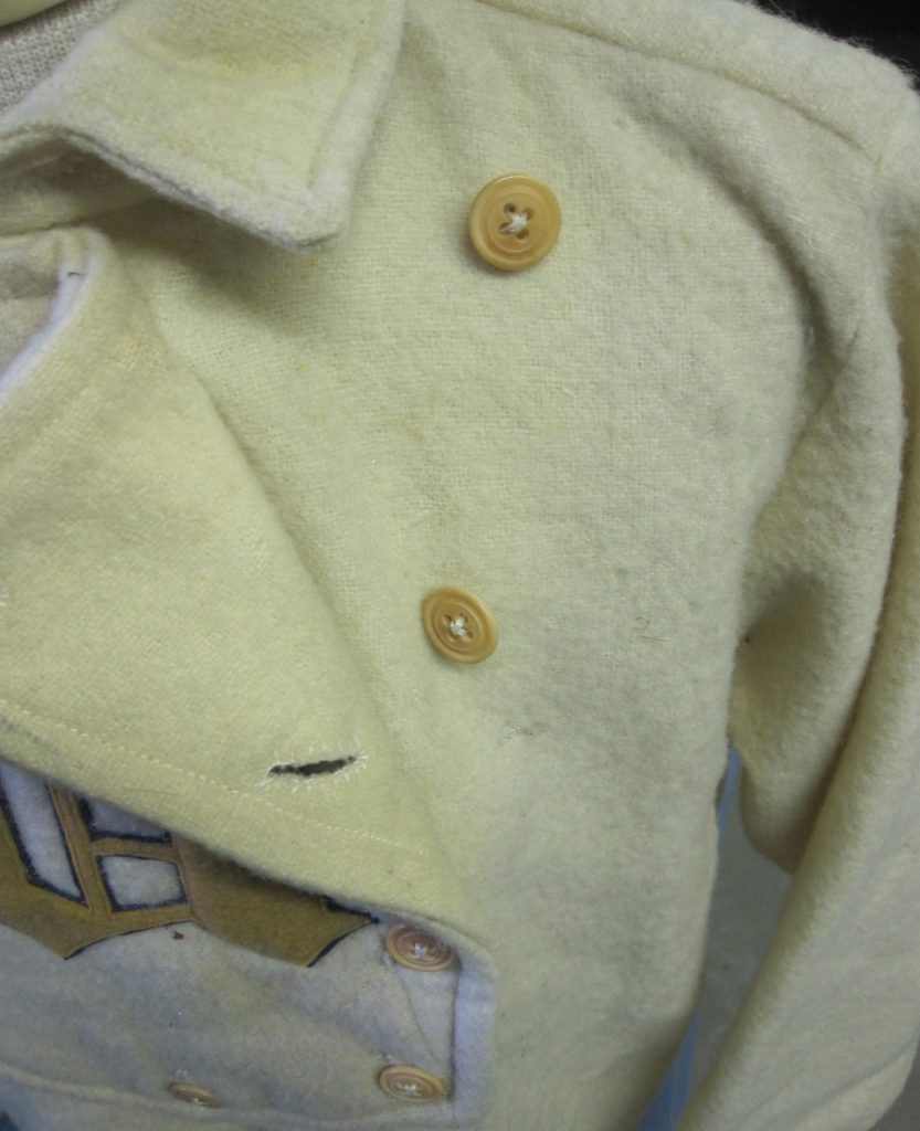 C-1870-90 Wool Baseball Jersey and Cap | J. Mountain Antiques