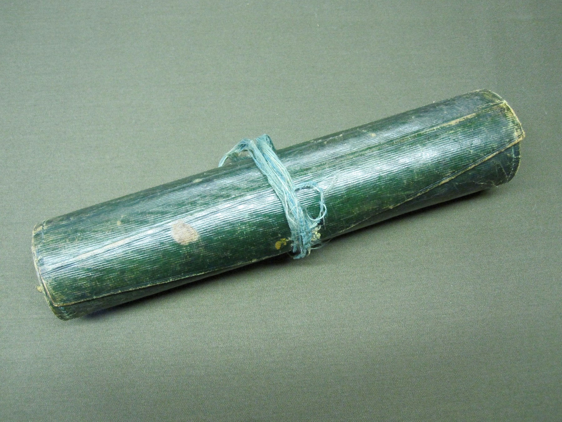 Early 19th C Roll-up Writing Kit | J. Mountain Antiques