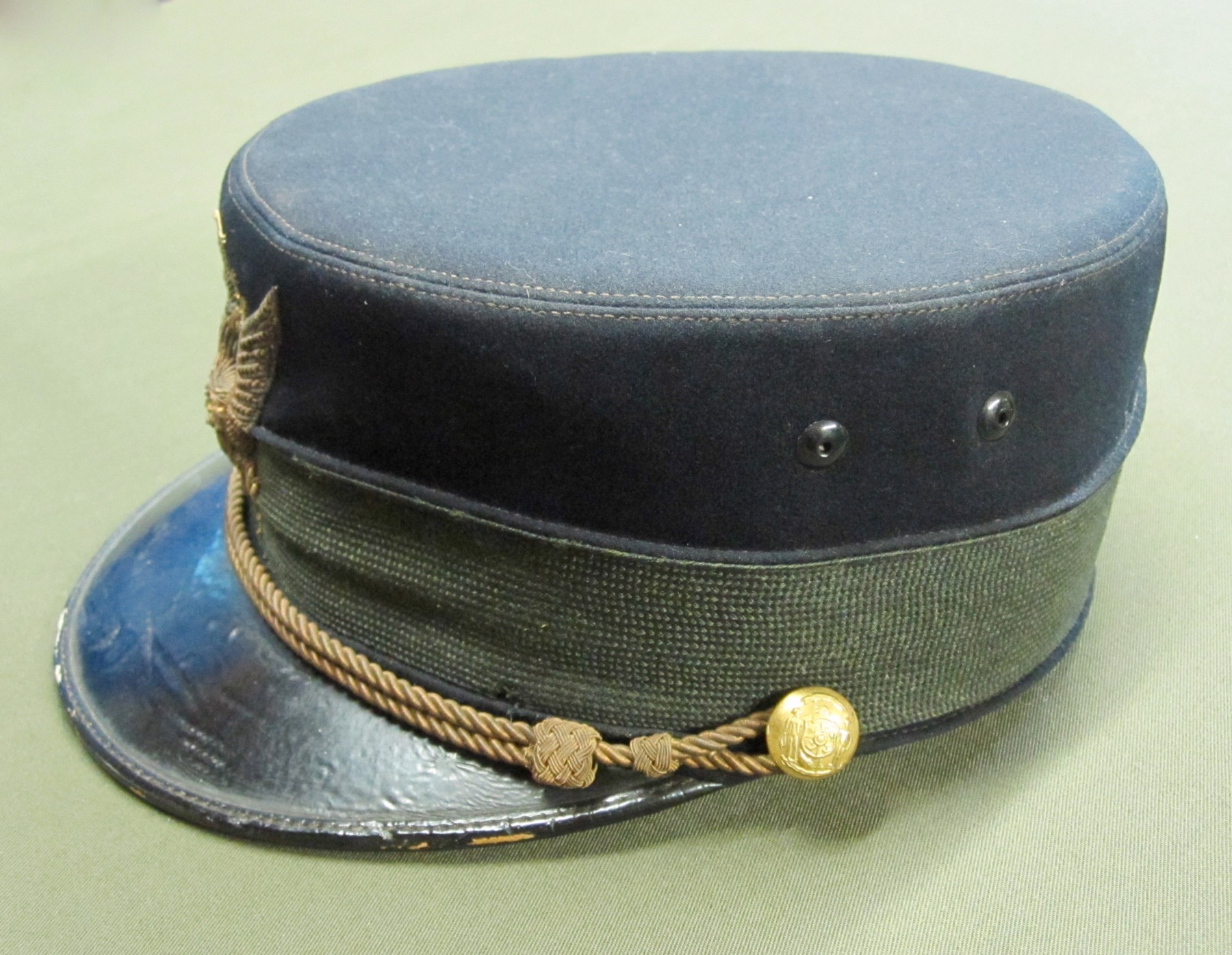 1895 Officer's Garrison Cap | J. Mountain Antiques