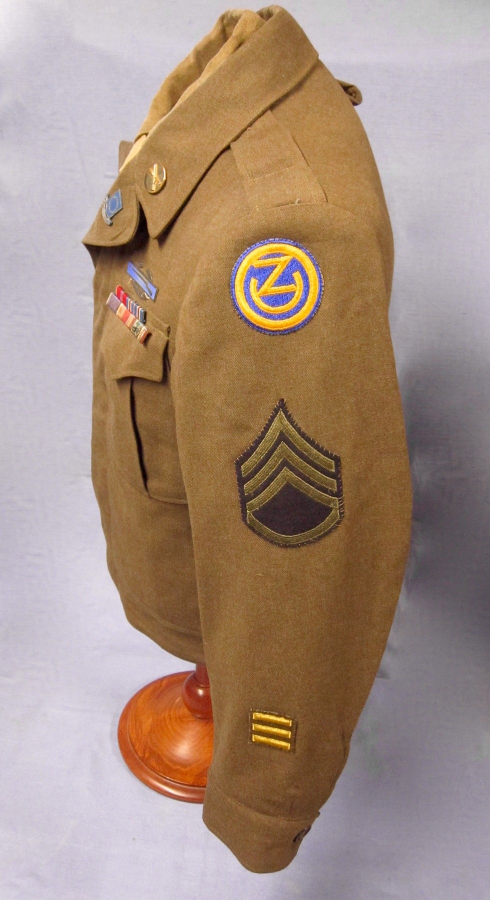 Id'd 102nd Inf. Div. Uniform Grouping | J. Mountain Antiques