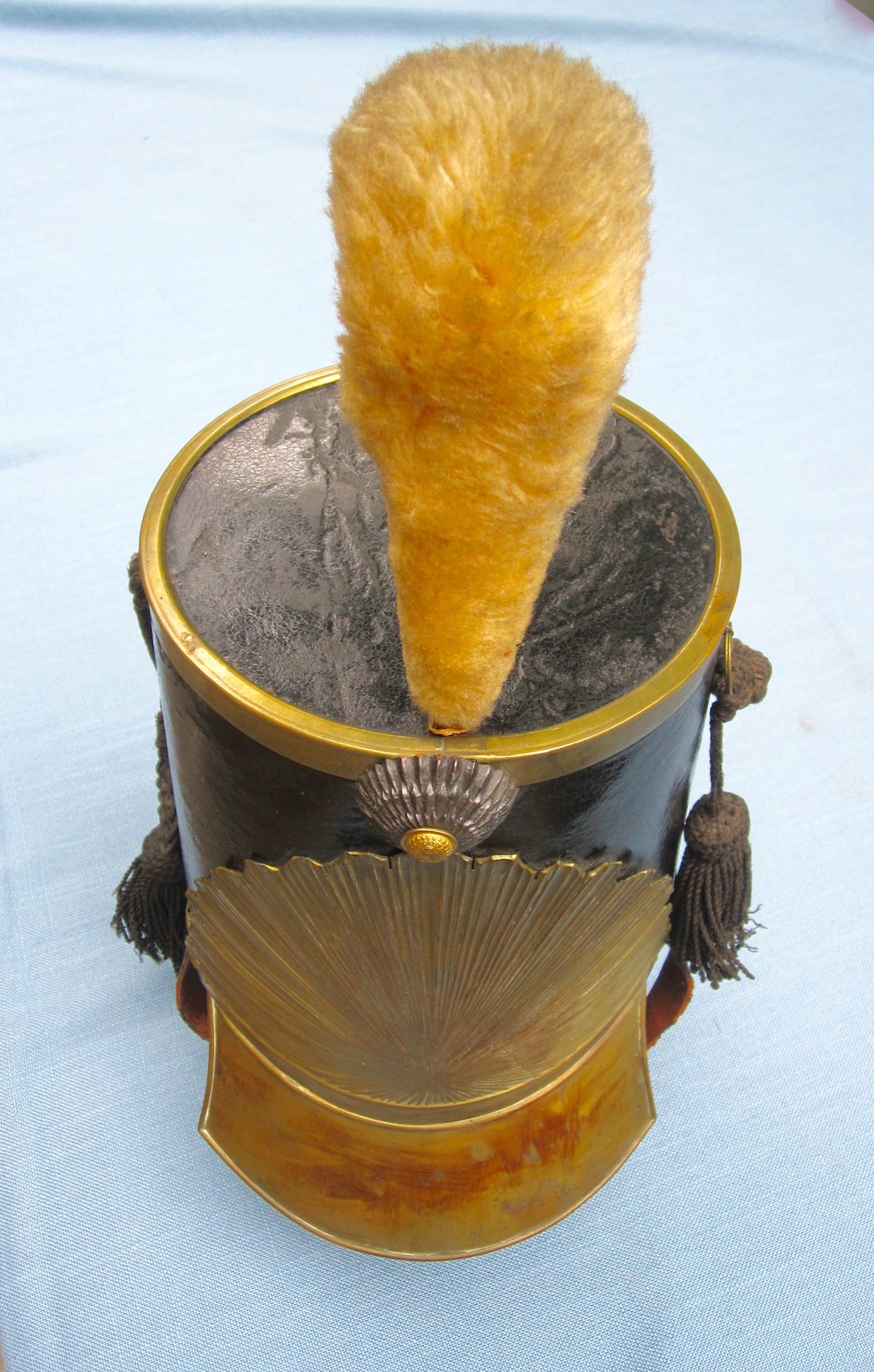 Massachusetts Militia Stove Pipe Shako | J. Mountain Antiques