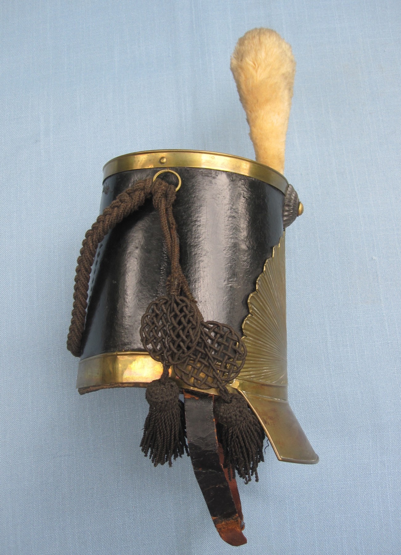 Massachusetts Militia Stove Pipe Shako | J. Mountain Antiques