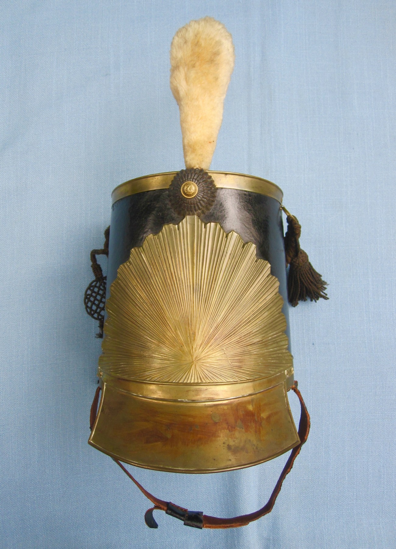 Massachusetts Militia Stove Pipe Shako | J. Mountain Antiques