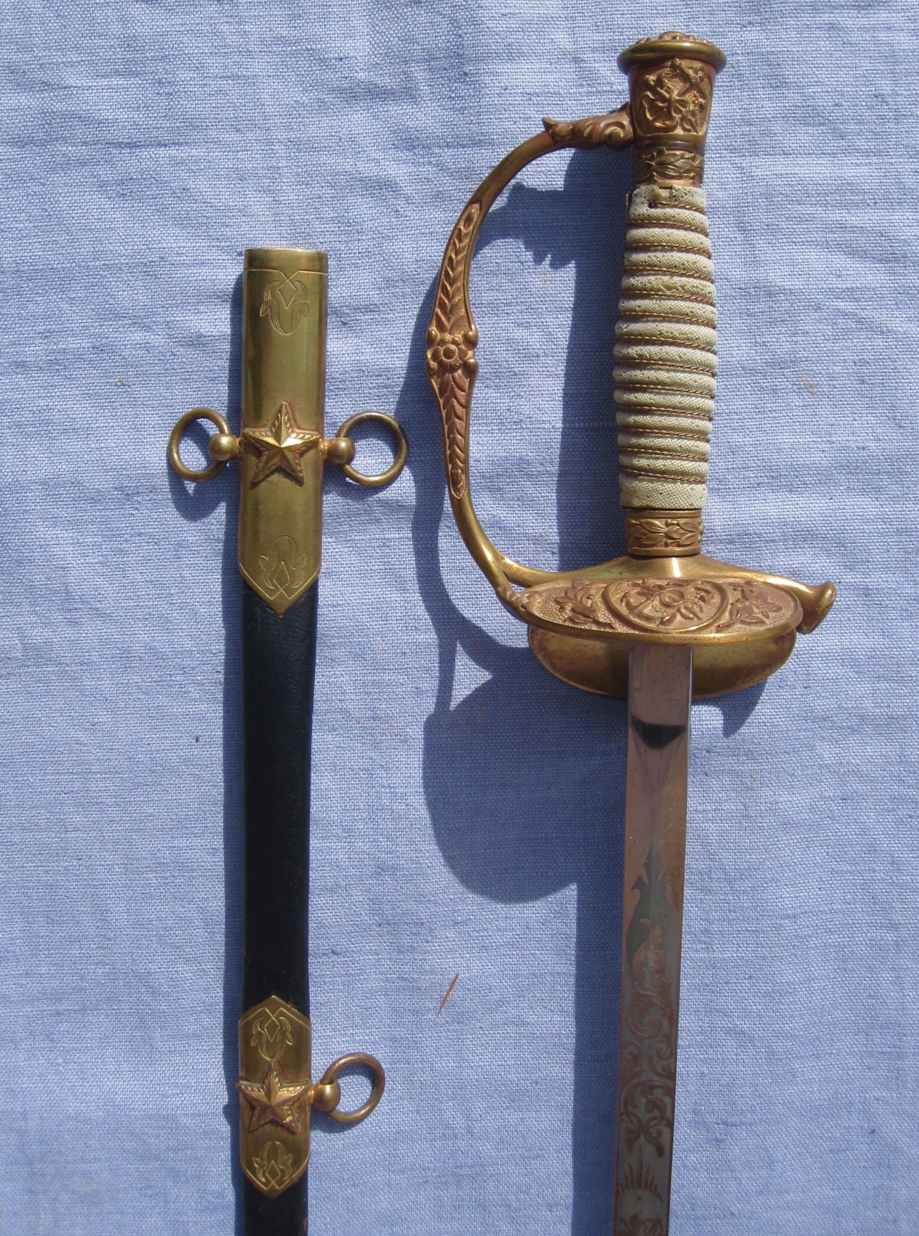 1914 Dated PHS Dr's Uniform & Sword | J. Mountain Antiques