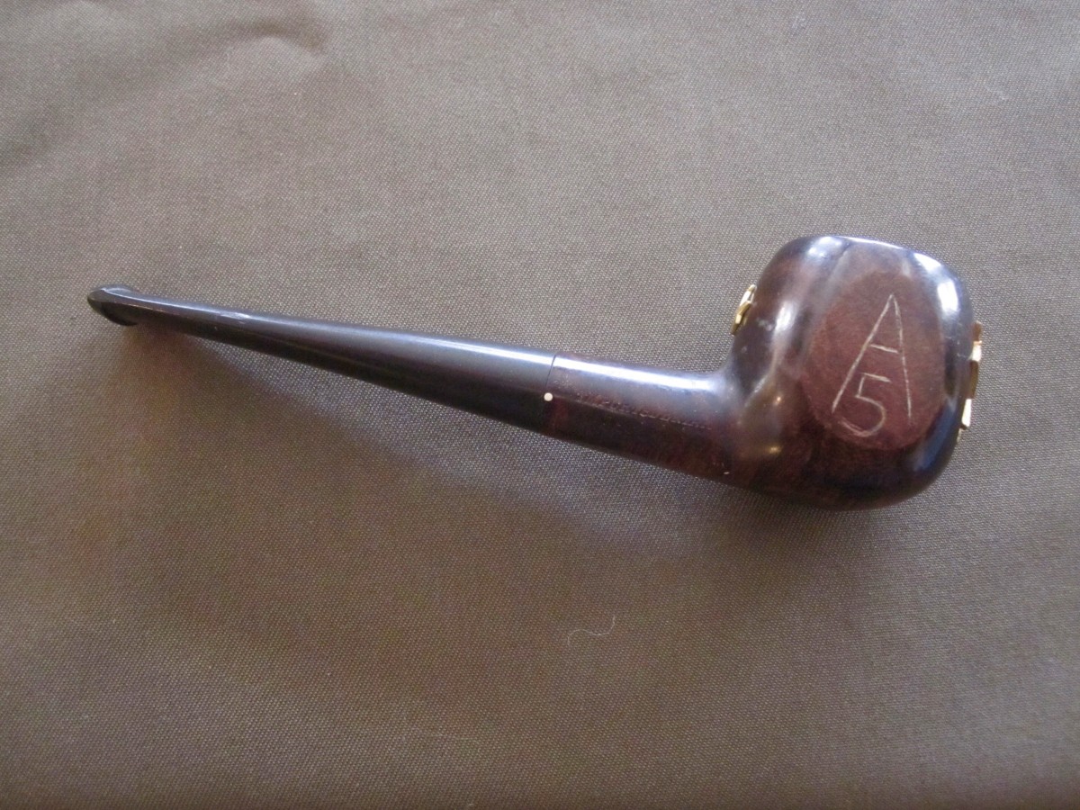 WWII Theater Decorated Pipe- 3rd Division | J. Mountain Antiques