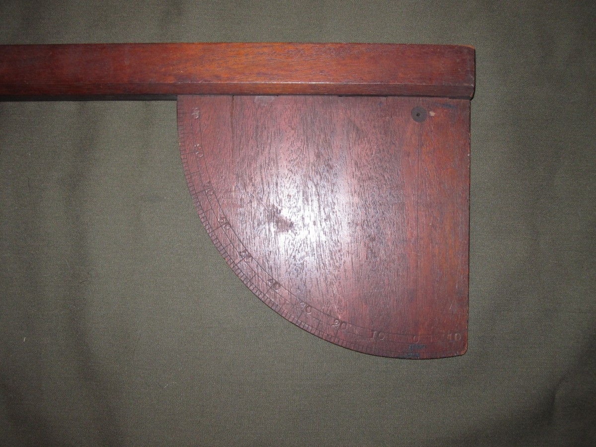 Civil War Artillery Gunner's Quadrant | J. Mountain Antiques
