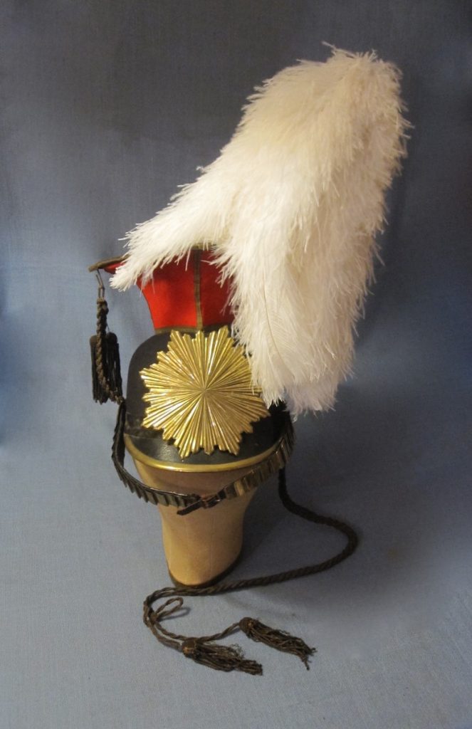 National Lancers Shako, Mass Militia | J. Mountain Antiques