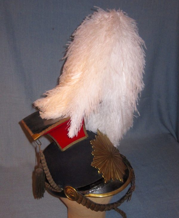 National Lancers Shako, Mass Militia | J. Mountain Antiques