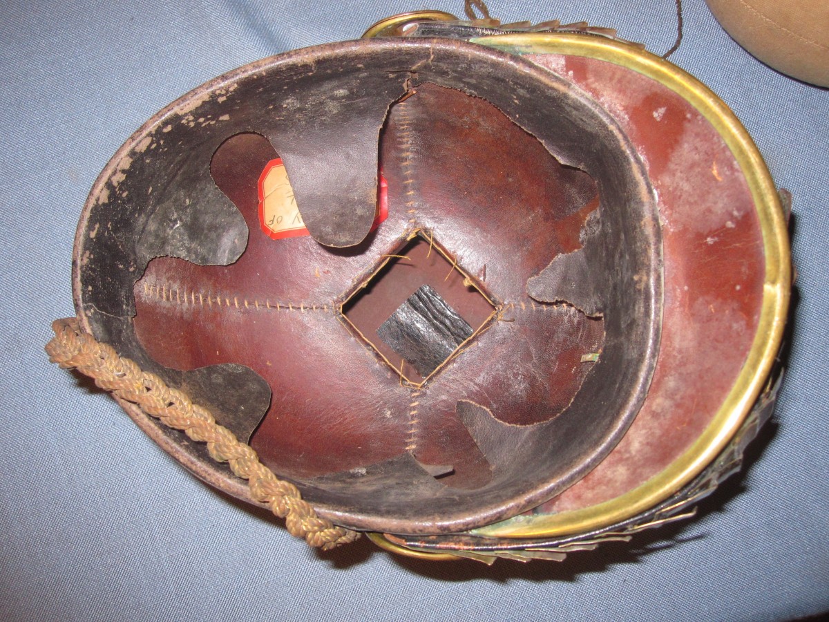 National Lancers Shako, Mass Militia | J. Mountain Antiques