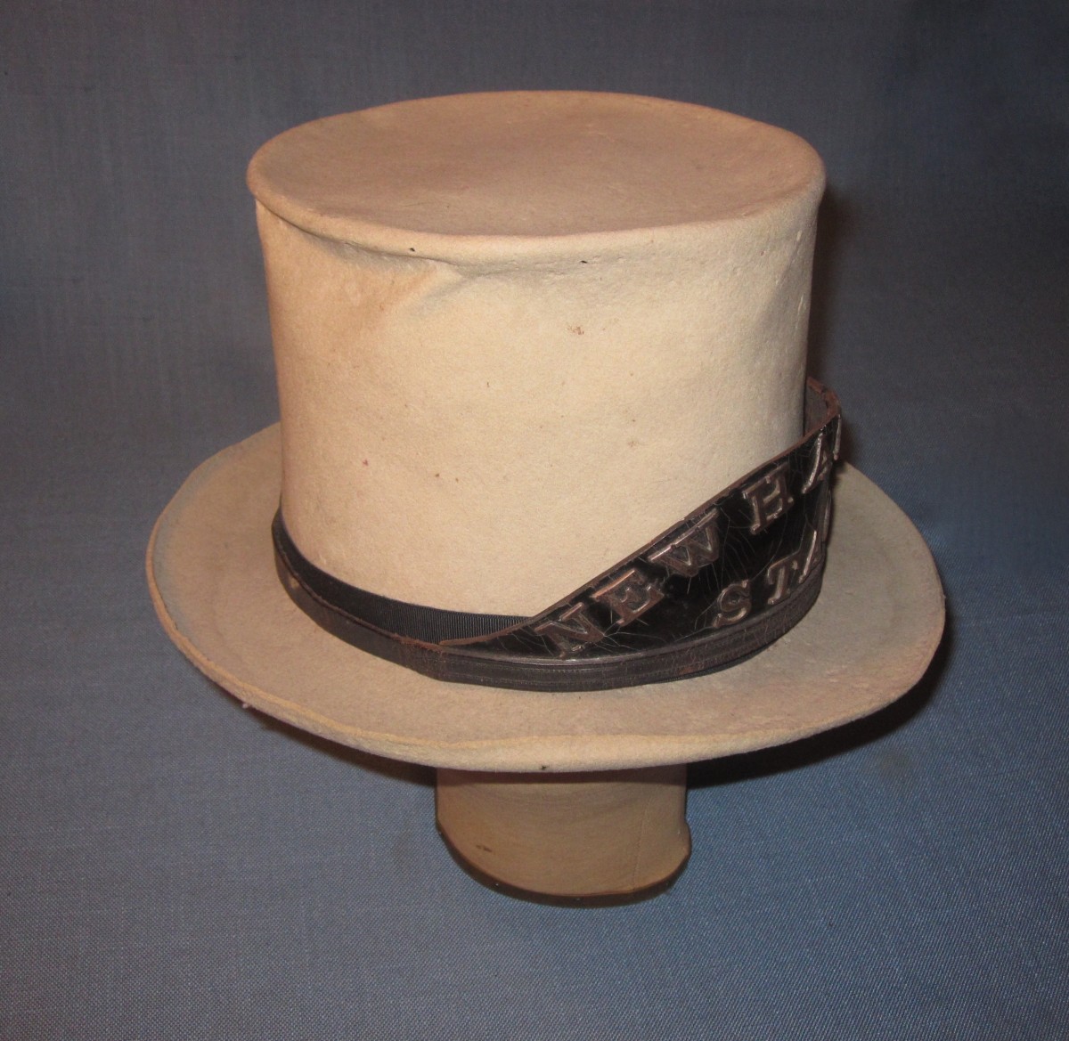 1850's New Hampton Stage Hat Band | J. Mountain Antiques