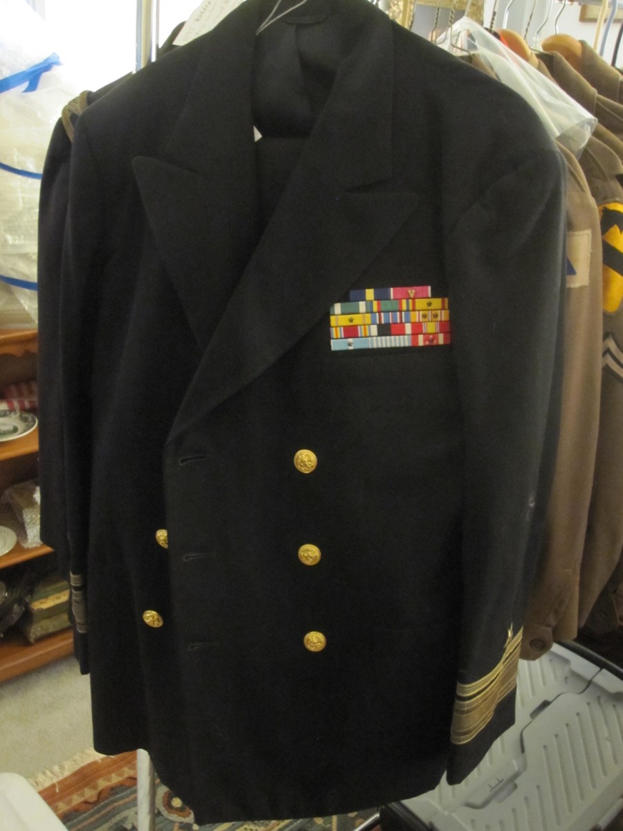 RADM Redfield Mason's Dress Uniform | J. Mountain Antiques