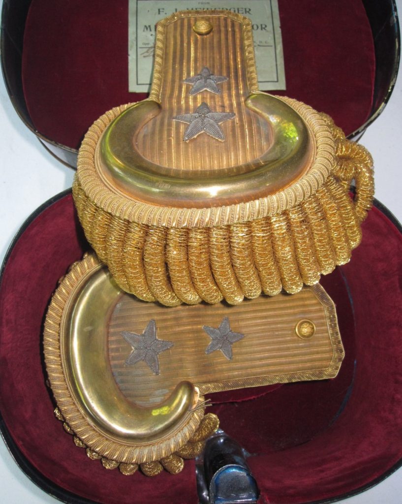 Full Dress U.S. Army Gen. Epaulettes. | J. Mountain Antiques