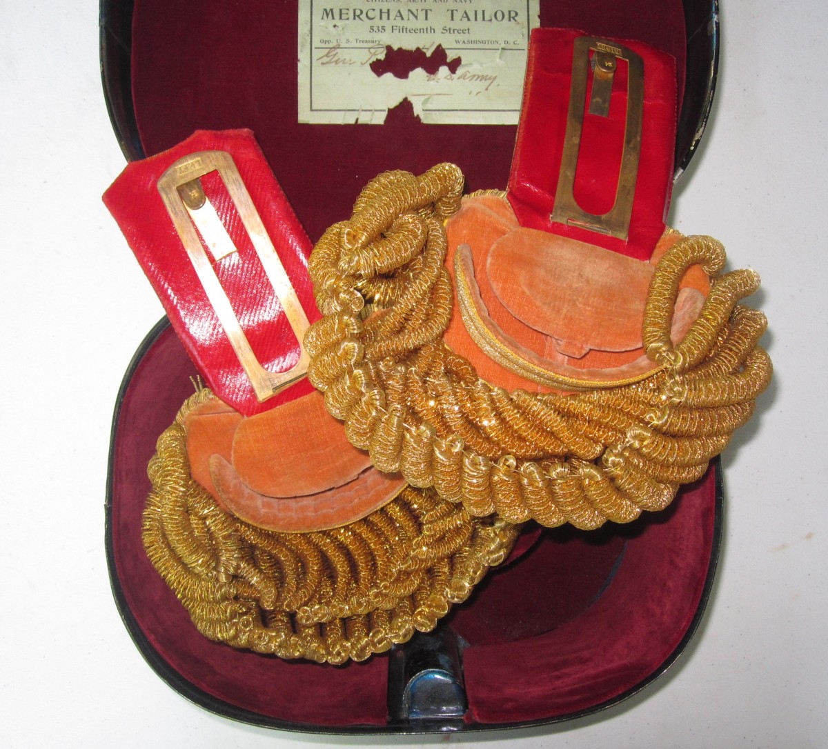 Full Dress U.S. Army Gen. Epaulettes. | J. Mountain Antiques