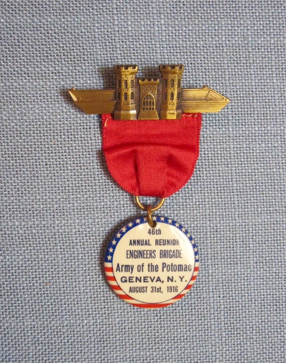 Civil War Engineer & Pontonier Ribbons. | J. Mountain Antiques