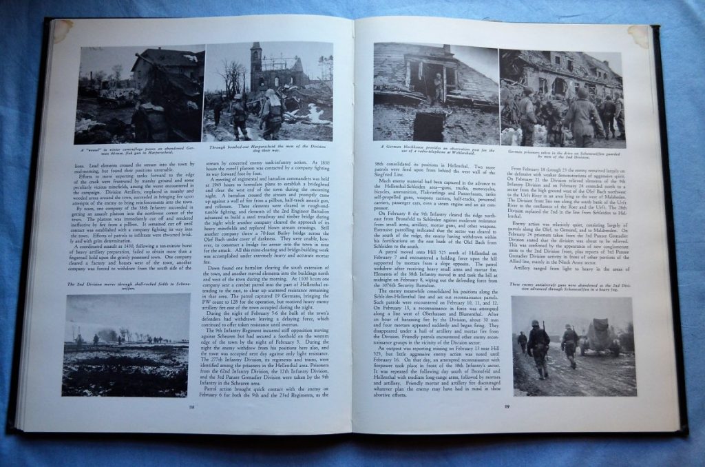 Combat History of the Second Infantry Division in World War II, by ...