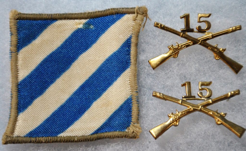 Patch and Collar Insignia 15th Infantry Regt, 3rd Infantry Division | J ...