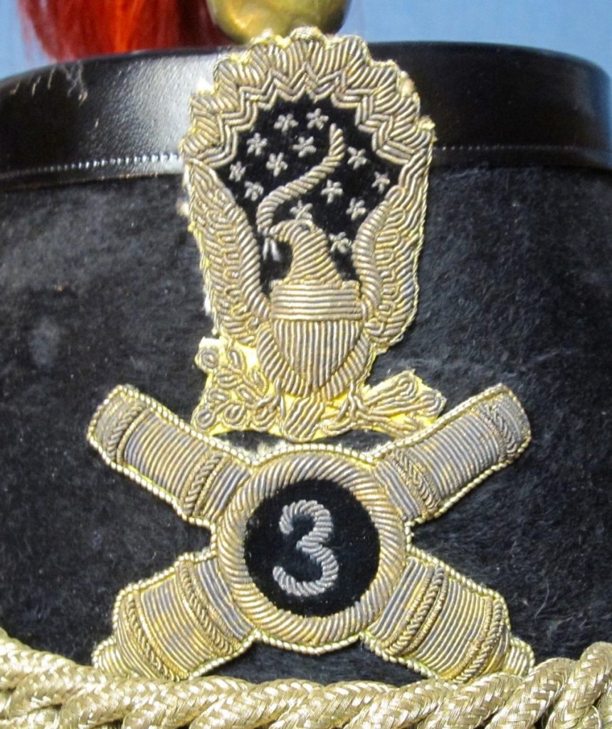 U.S. 2ND Lt. Artillery Officers Shako | J. Mountain Antiques
