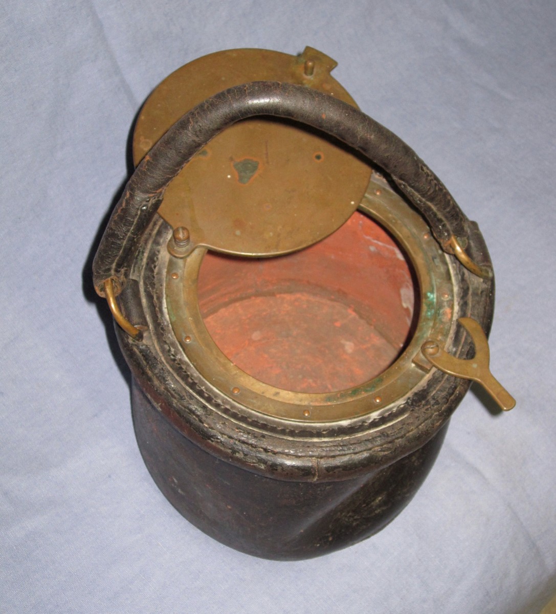 U.S. Navy Powder Bucket. | J. Mountain Antiques