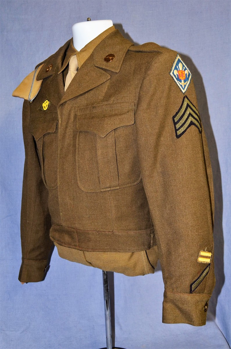 RARE Florence Army Training Com'd Ike Jacket | J. Mountain Antiques