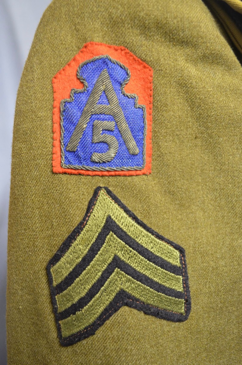 RARE Florence Army Training Com'd Ike Jacket | J. Mountain Antiques