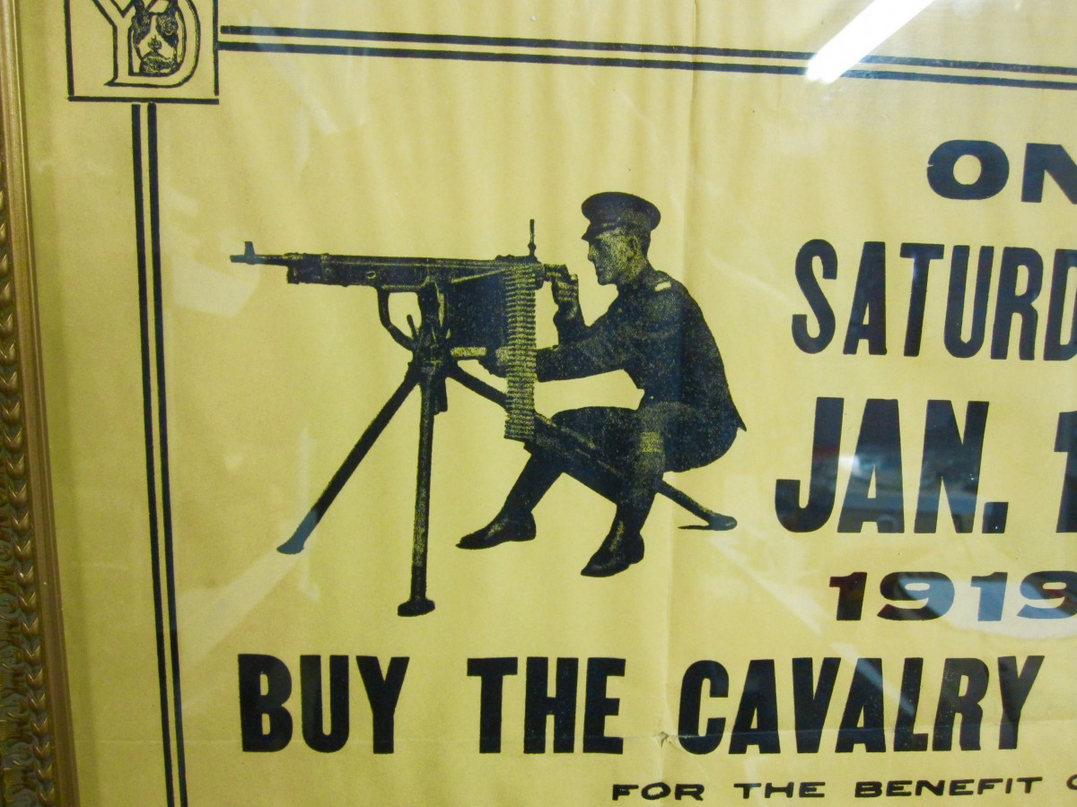 102nd Machine Gun Bn Broadside WW1 Era | J. Mountain Antiques