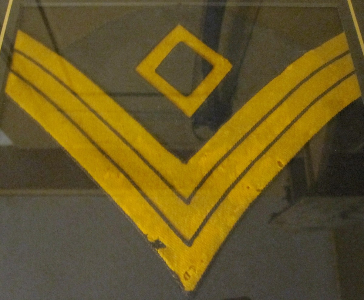 Col. Offley Collection-1st Sgt Chevrons. | J. Mountain Antiques