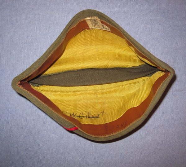 WWII Cap for 612th Tank Destroyers | J. Mountain Antiques