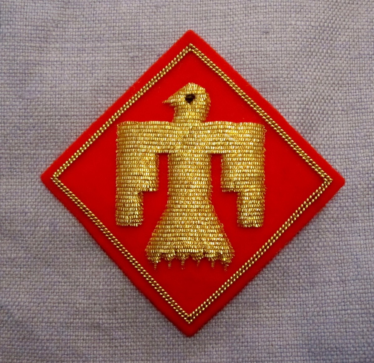 45th Inf. Div.- Japanese Made Patch. | J. Mountain Antiques