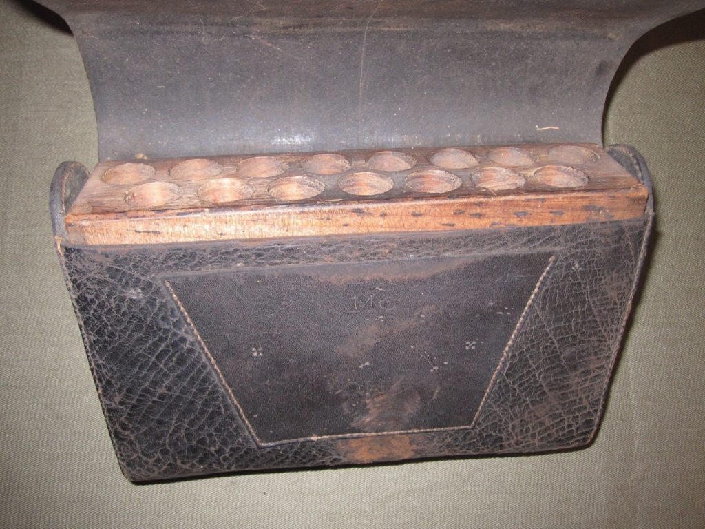 Circa 1800 Militia Cartridge Box | J. Mountain Antiques