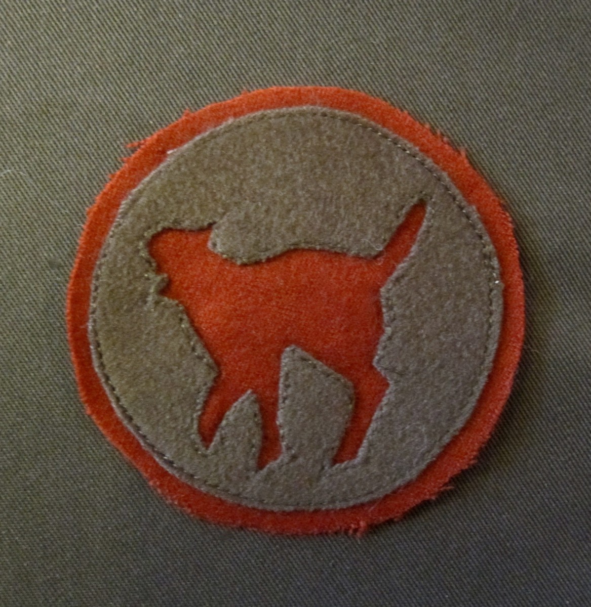81st Division Artillery Patch- 1st War Variant. | J. Mountain Antiques