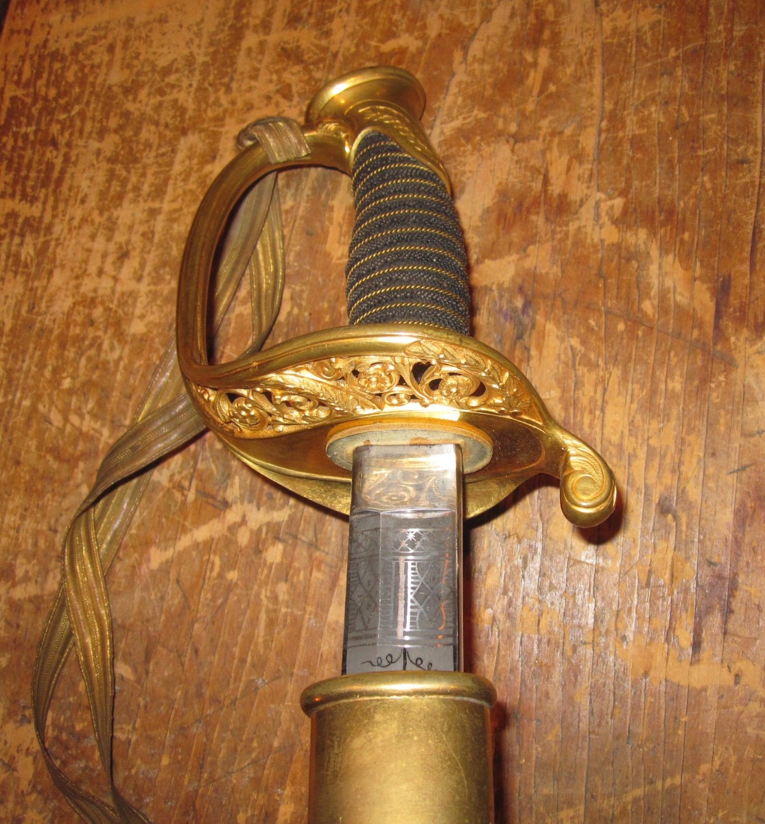 1862 Collins & Co Foot Officers Sword | J. Mountain Antiques