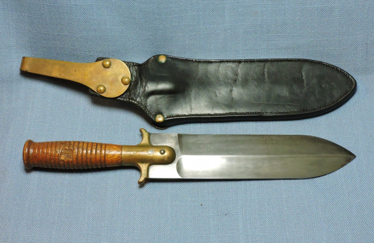 M1880 Hunting Knife & Modified Scabbard | J. Mountain Antiques