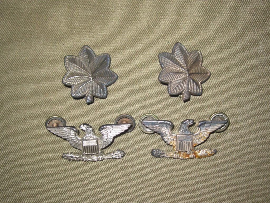 Gifted Pairs- BB& B Colonel’s & LtCol’s Rank Insignia. – SOLD | J ...