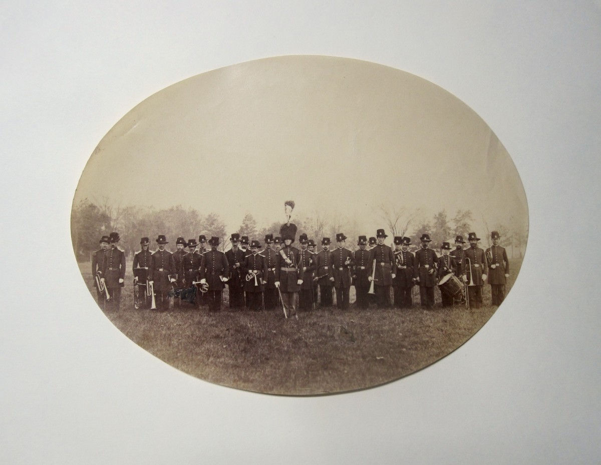 Albumen Photo of USMA Band – SOLD | J. Mountain Antiques