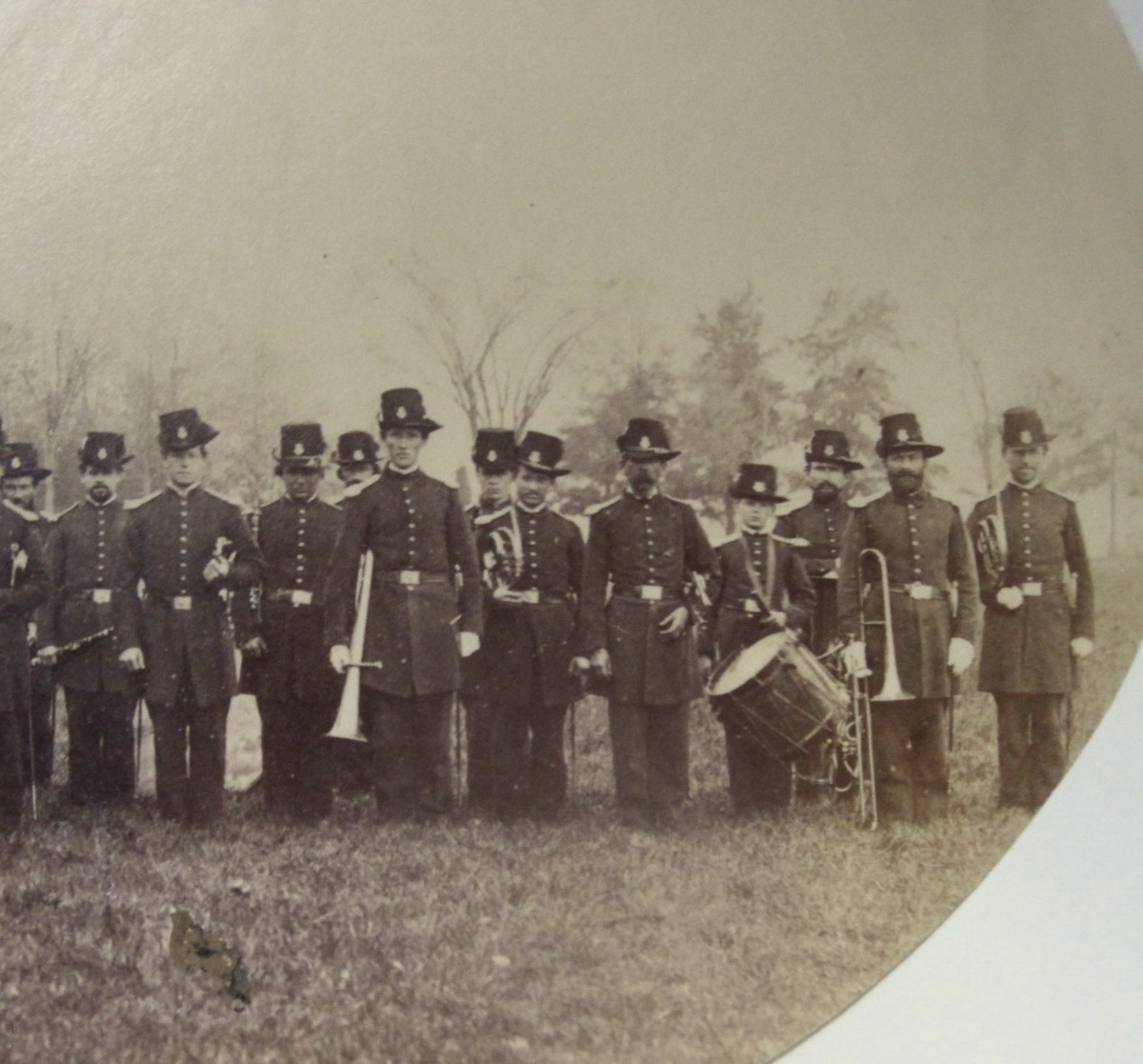 Albumen Photo of USMA Band – SOLD | J. Mountain Antiques
