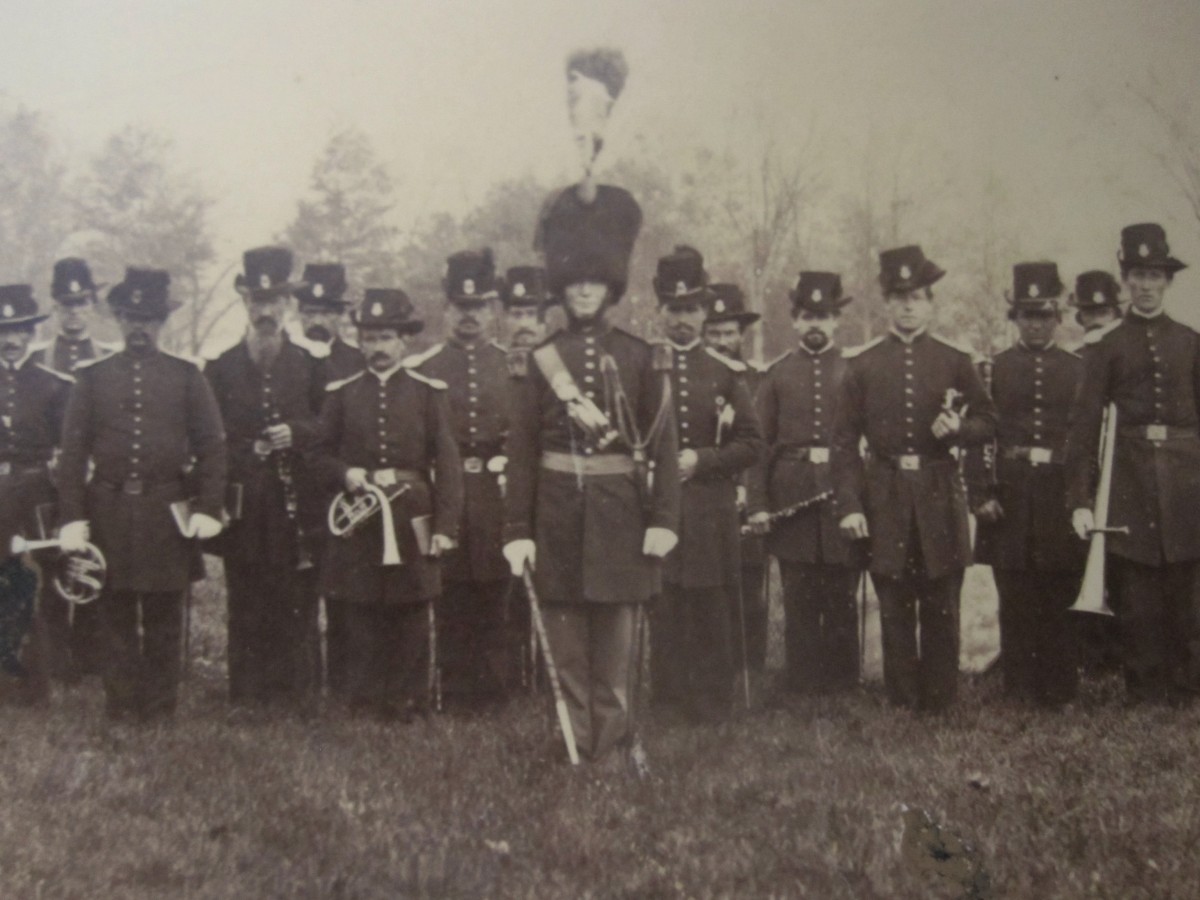 Albumen Photo of USMA Band – SOLD | J. Mountain Antiques