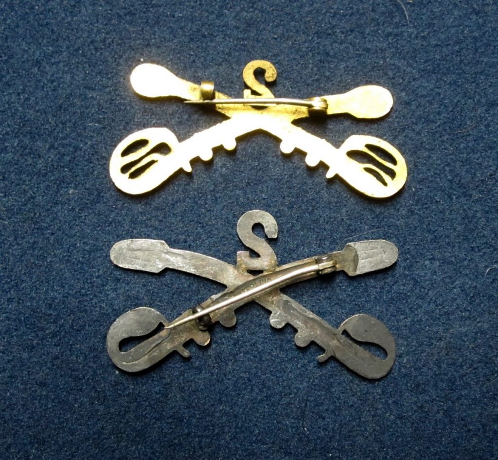 Cavalry Insignia & Captain’s Bars- Major C.J. Stevens – SOLD | J ...