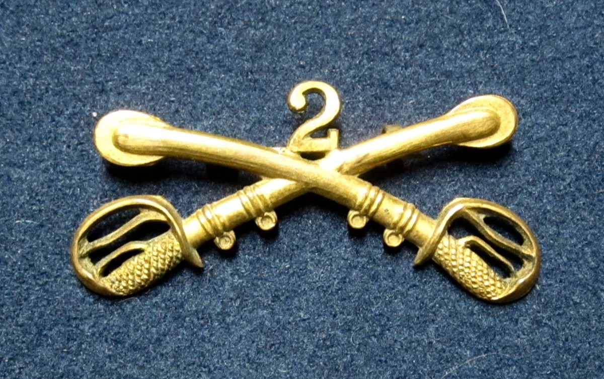 Cavalry Insignia & Captain’s Bars- Major C.J. Stevens – SOLD | J ...